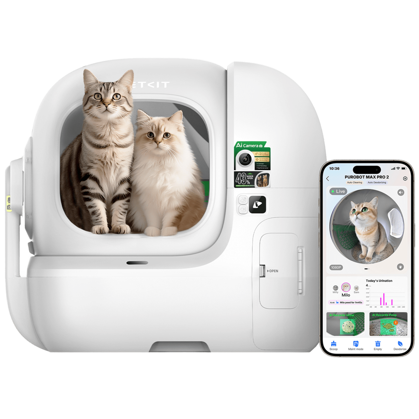 Purobot Max Pro 2 – PETKIT UK